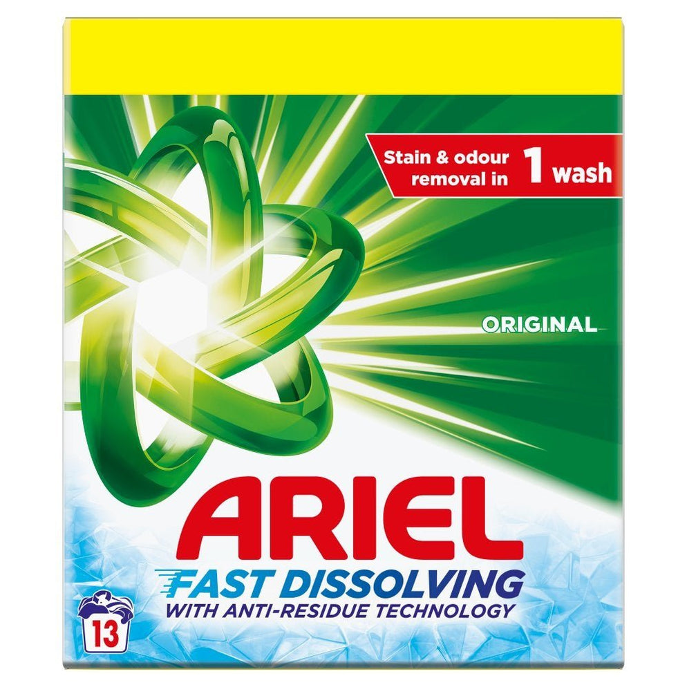 Ariel Washing Powder Original 13 Washes 715g (Case of 6) — BritishGram.com
