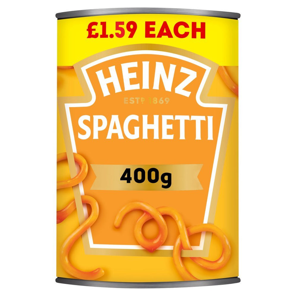 Heinz Spaghetti 400g (Case of 24) — BritishGram.com