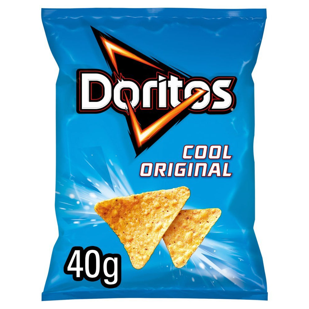Doritos Cool Original Tortilla Chips 40g (Box of 32) — BritishGram.com