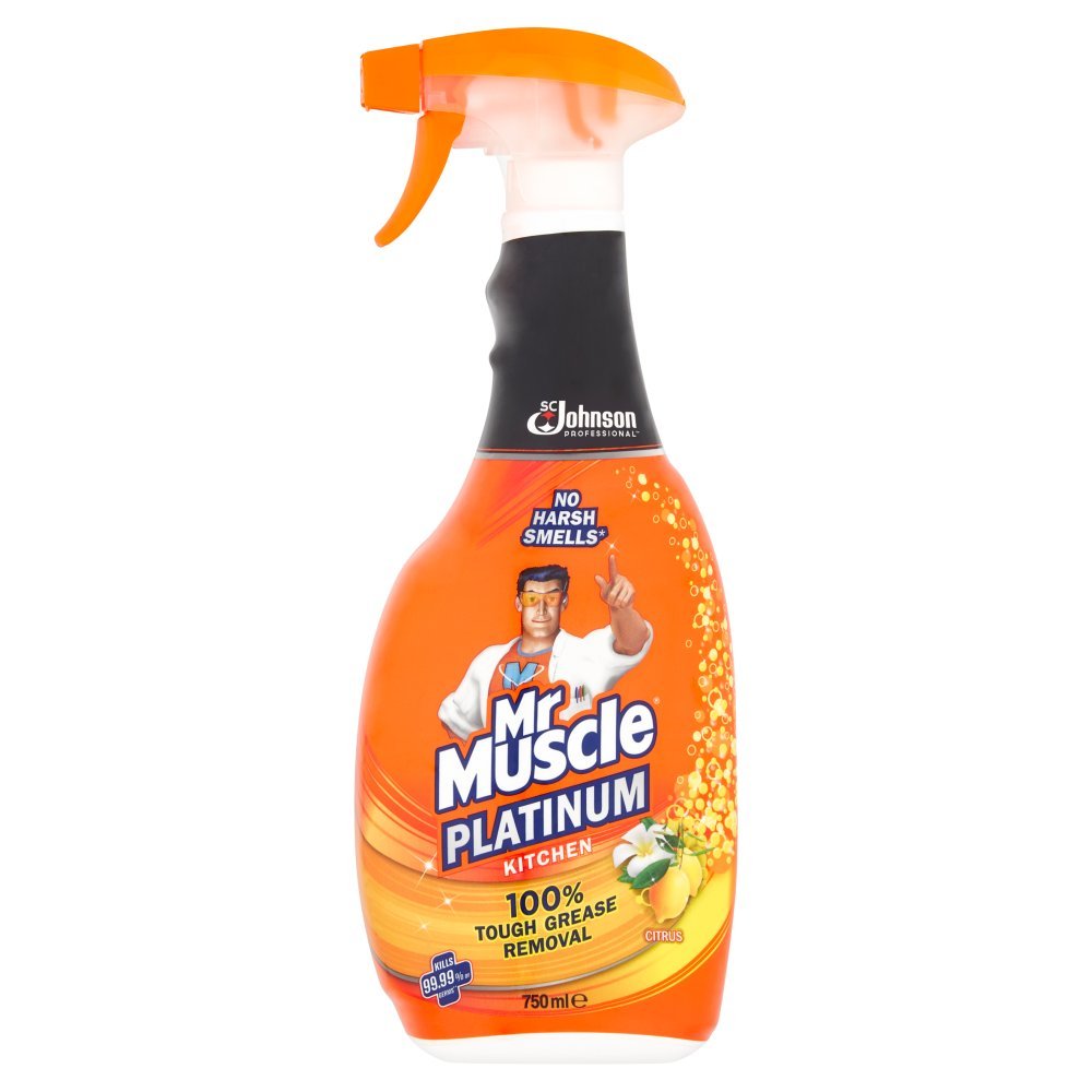 Mr Muscle Platinum Kitchen Spray 750ml — BritishGram.com