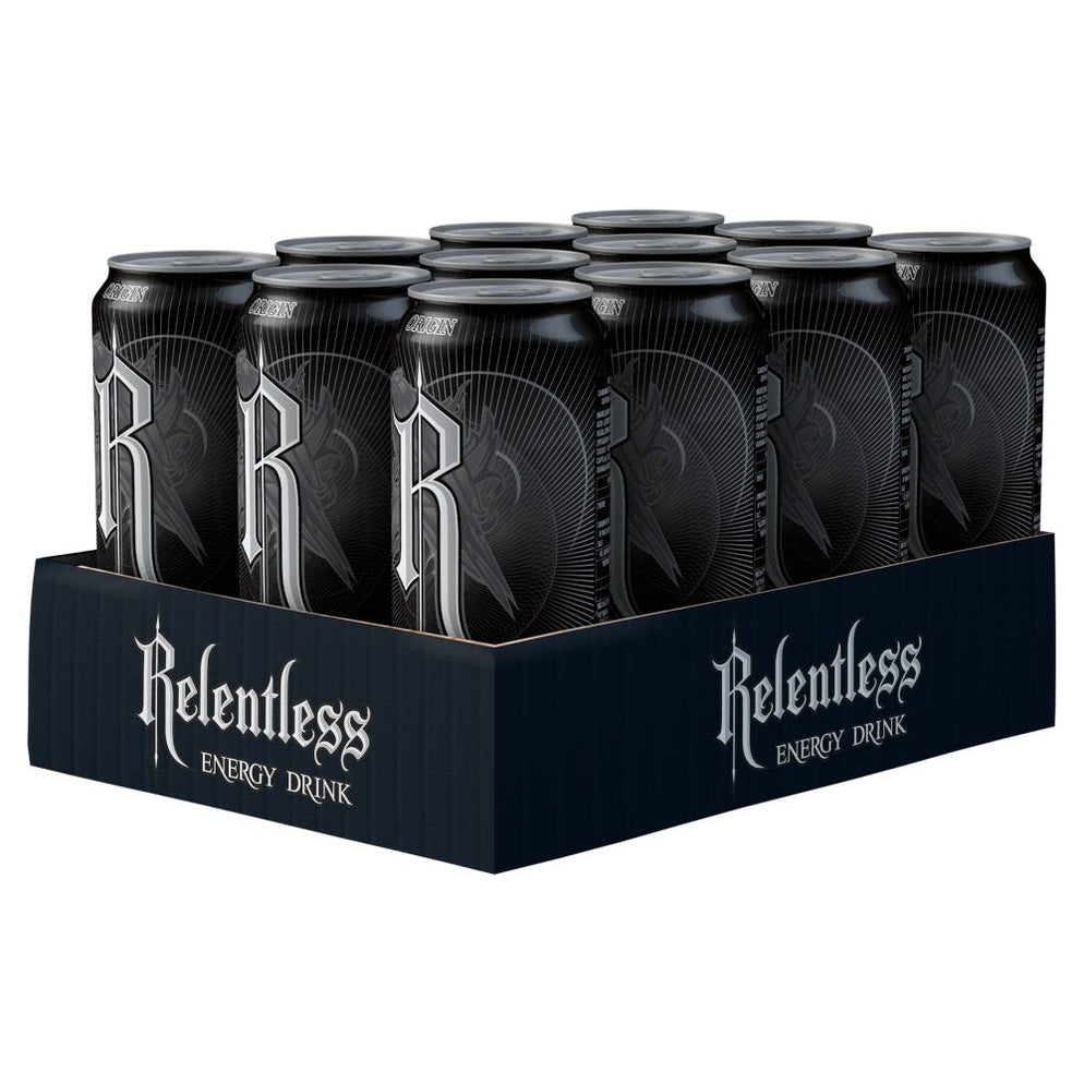 Relentless Original Energy Drink, 500ml (Case of 12) NON PMP ...